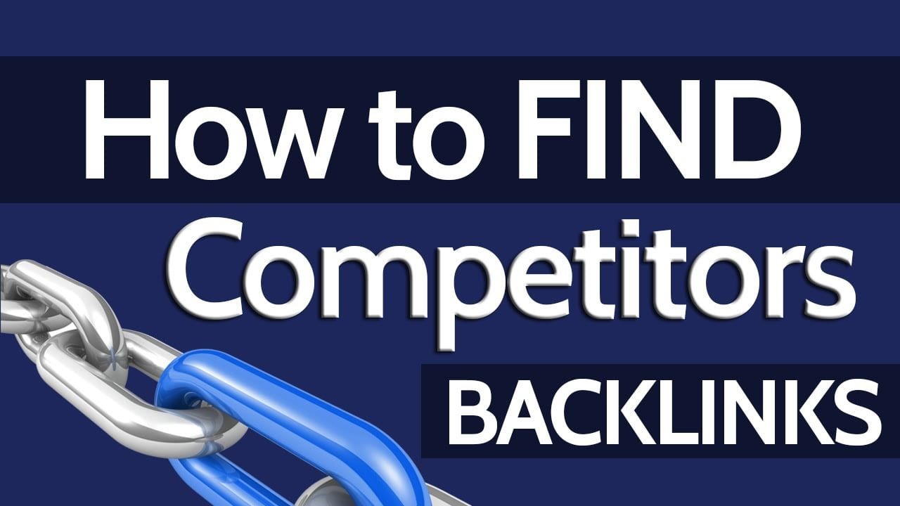 find Competitor's Backlinks? and improve rankings