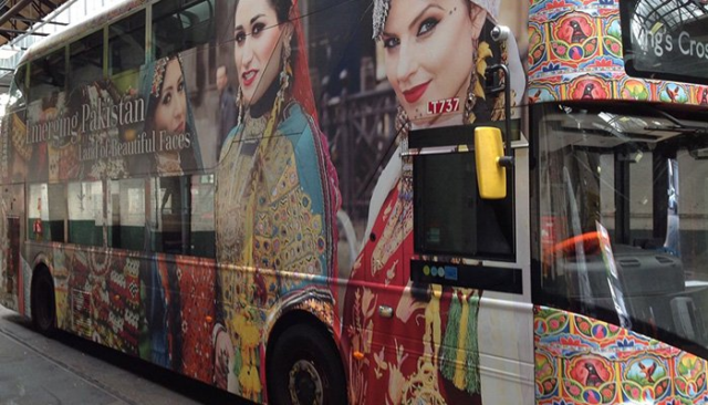 London Buses Painted With Pakistani Truck Art And Culture—Celebrating ...