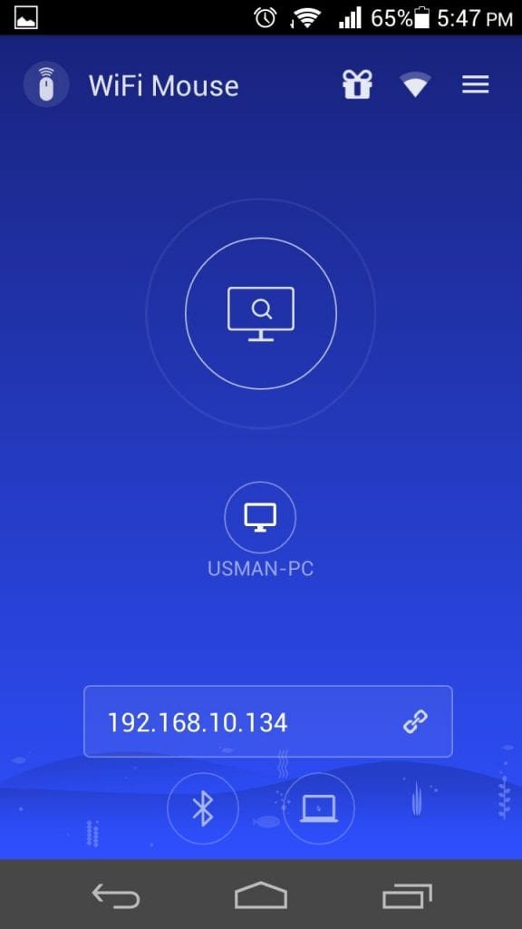 How to operate your PC's mouse through your Android Mobile Phone ...