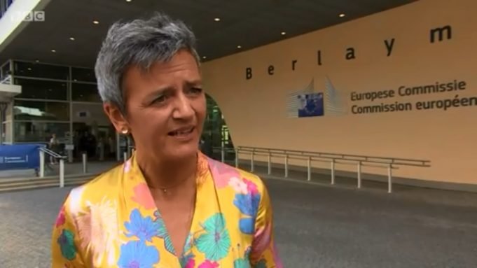 EU Commissioner Margrethe Vestager says Google has committed a very ...