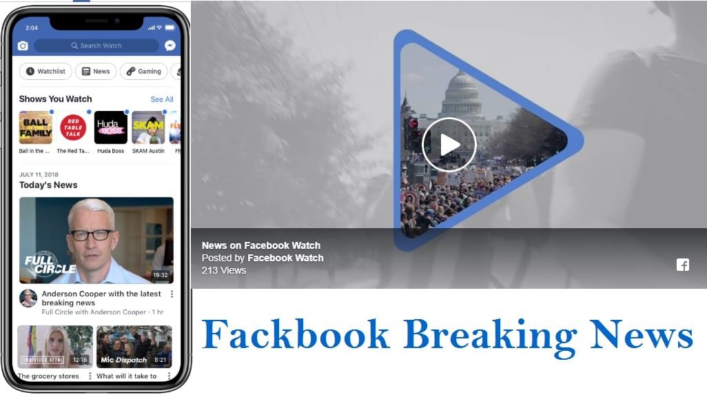 Facebook bringing dedicated Breaking News video Section to the platform ...