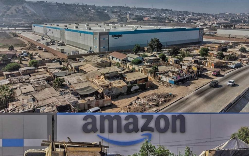 Amazon Builds Huge Warehouse In Slum Area Mexico To Support Poor ...