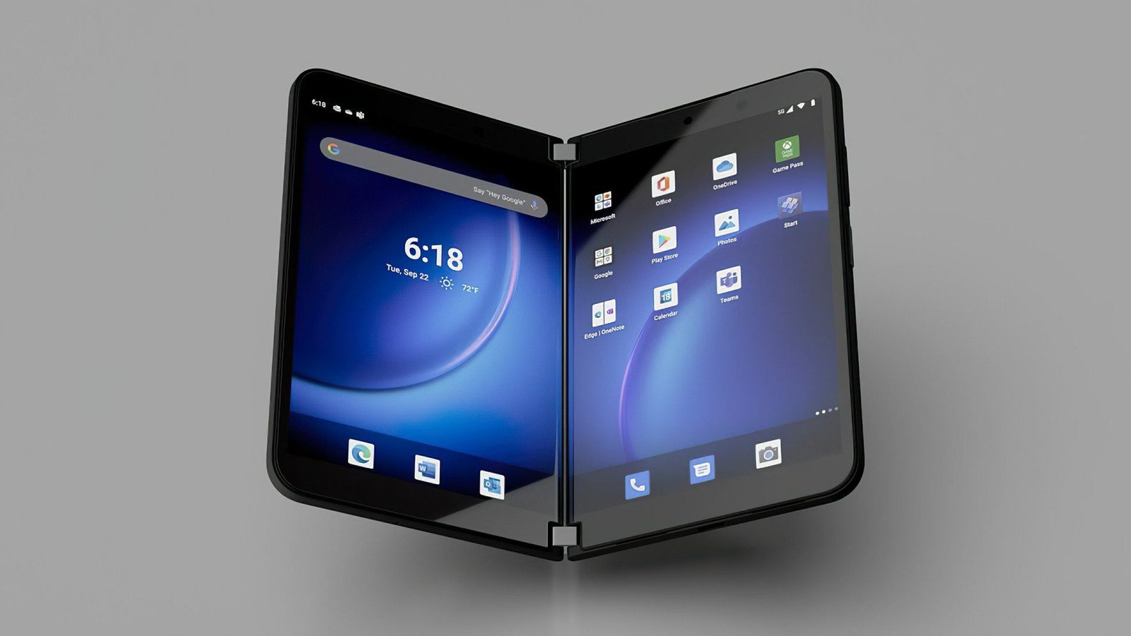 Surface Duo 3 May Receive a Folding Display instead of Dual Screens ...