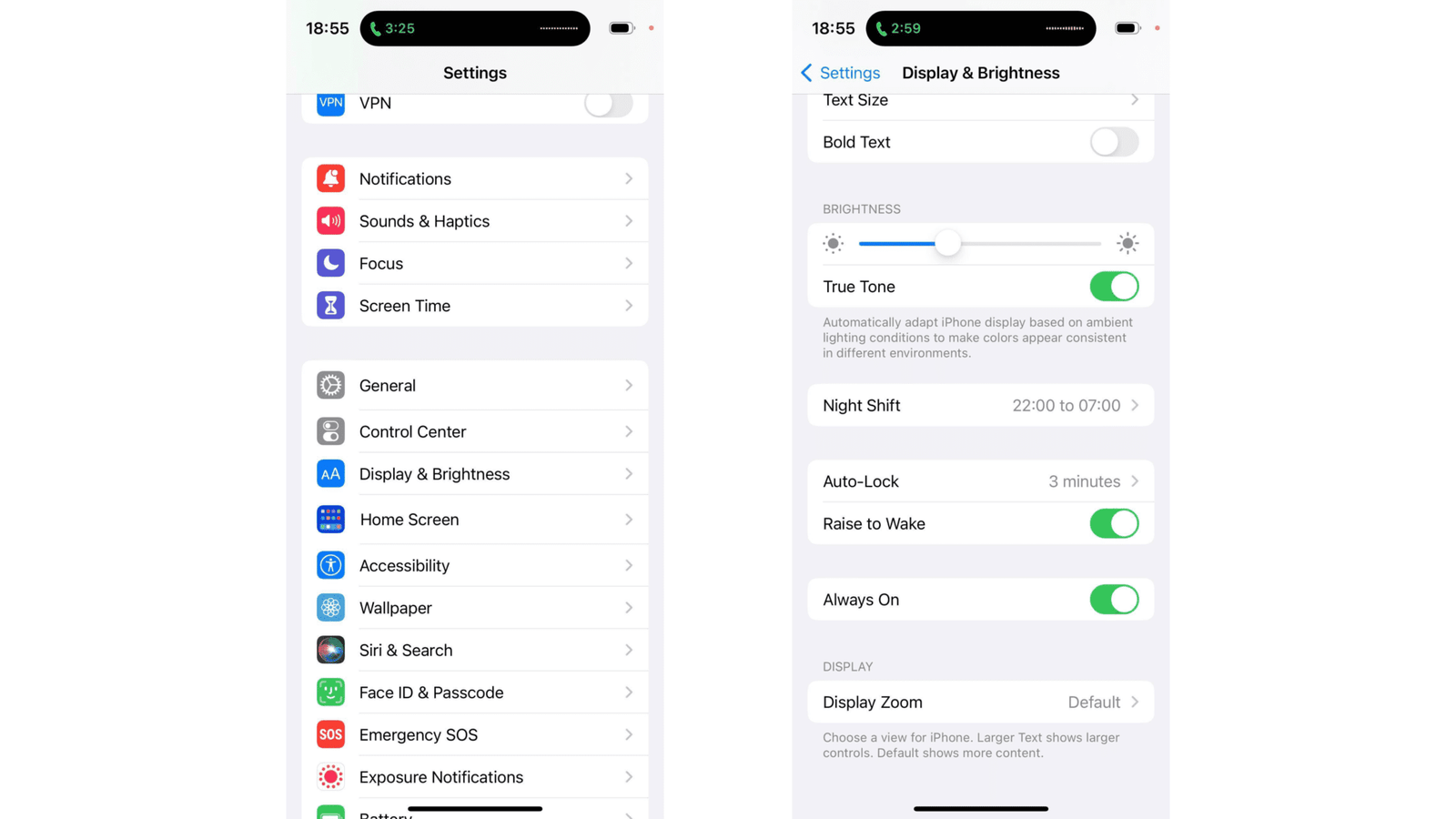 How to disable the always-on display in Apple iPhone 14 Pro Max ...