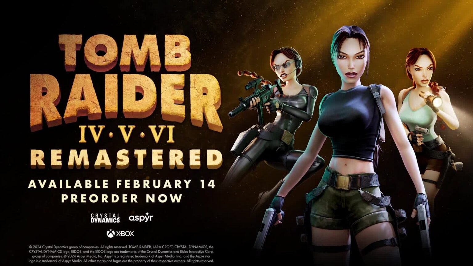 Tomb Raider 4-6 Remastered will be released in 2025 for PC and console ...