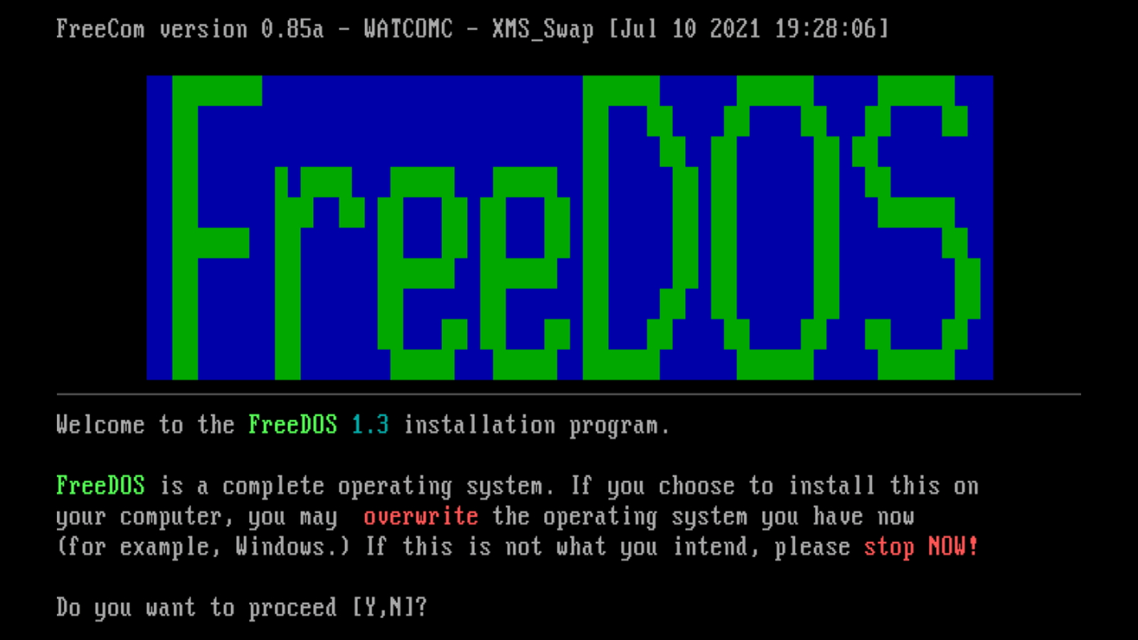 MS-DOS replacement after three years in a new version – Research Snipers