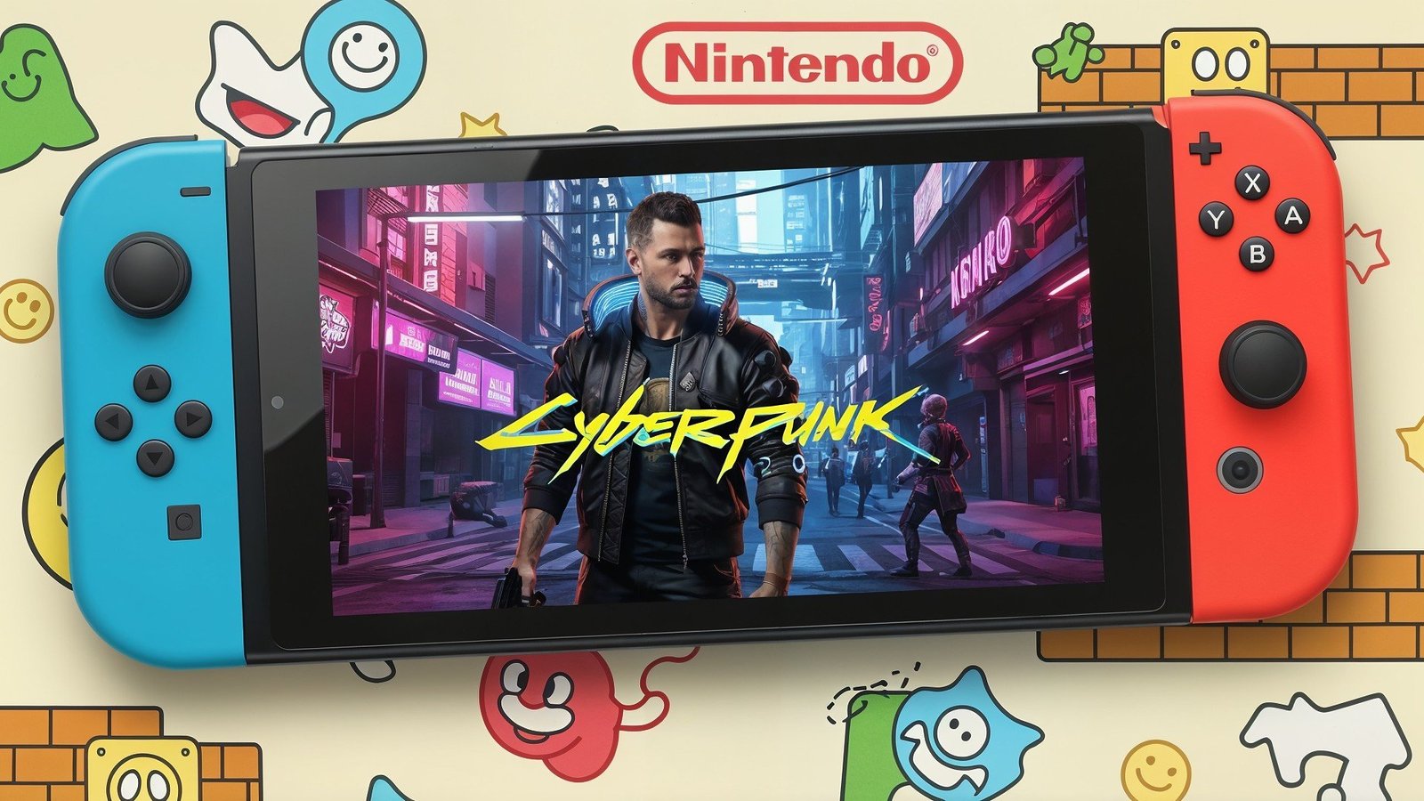 This is how Cyberpunk 2077 really looks on Nintendo's console ...