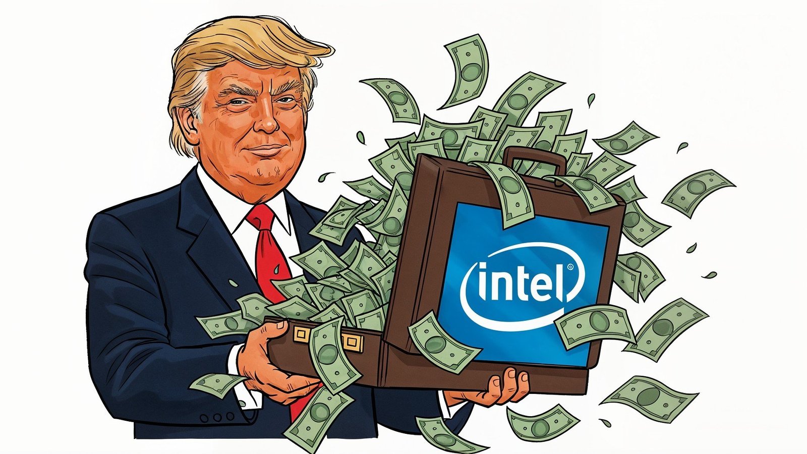 Trump Administration Turns Subsidies Into Shares with $8.9B Intel Deal ...