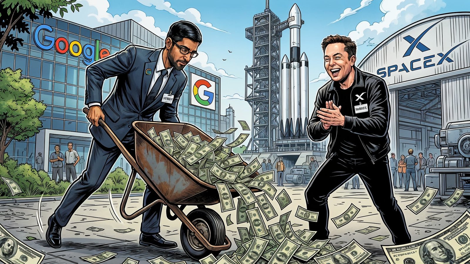 $30 billion for Elon Musk: Google rents computing power from SpaceX ...